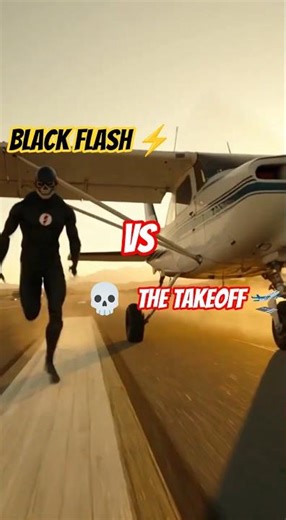 Black Flash vs. The Takeoff ⚡ #shorts
