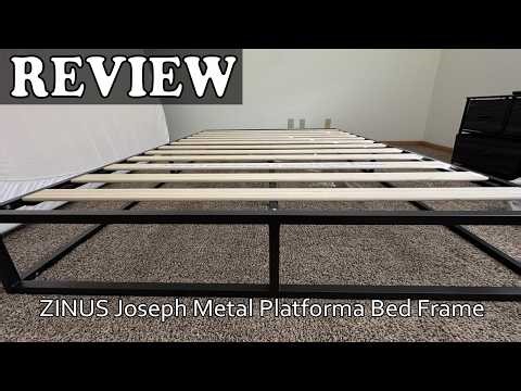 Zinus Joseph 6 inch Metal Platform Bed Frame Review - After 6 Years