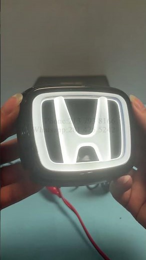 Honda's LED EMBLEM in 8 Different Sizes!