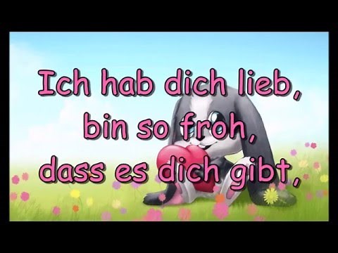 Schnuffel - Ich hab dich lieb (mit Lyrics)