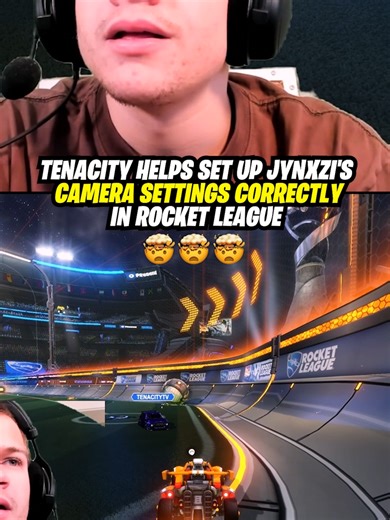 Best Camera Settings for Rocket League: Jynxzi & Tenacity