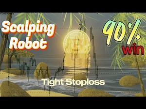 Crazy BITCOIN Scalping Robot || Full Code || Backtest 90% WIN || Tight Stoploss