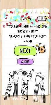 BRAIN TEST 2|Prison escape|Level 19 walkthrough