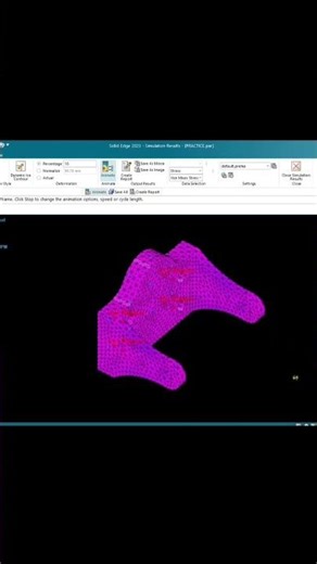 solid edge me simulation kese kare #solidedge