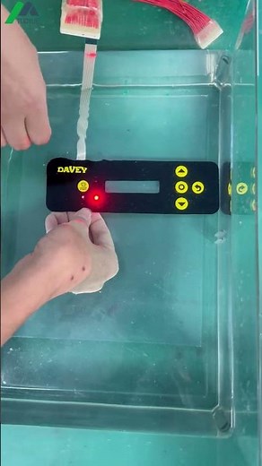 Our membrane switch doesn’t just claim waterproof performance — it proves it.