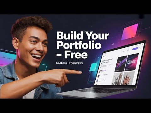 Free Portfolio Website for Students & Freelancers | WordPress Astra Theme