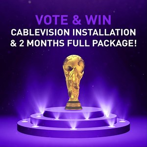 Who will win the world cup? Vote now and win CV installation and 2 months full package! One lucky winner will be announced by the end of the World cup! | Cablevision