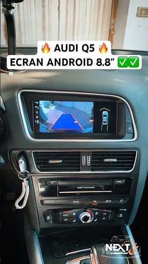 Installation d’un poste Android 8.8” sur Audi Q5 | CarPlay & Android Auto sans fil #Audi #Q5