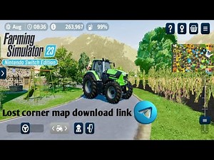 Fs 23 new big map download link telegram no password | Lost corner map | #fs 23