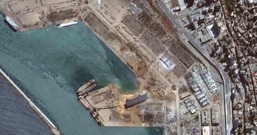 Beirut's main port devastated by deadly blast