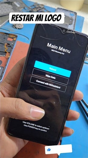 redmi note 8 pro restart mi logo pr ruka hai #minivlog #youtubeshorts #mobilerepairing #dailyvlog