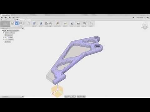 Shape Optimization in Autodesk Fusion 360