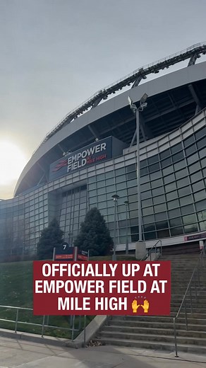 Spotted along I-25 👀 Check out the new banner up at Empower Field at Mile High! | Colorado Rapids Soccer Club