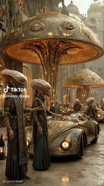 Explore Surreal AI Art: Alien Creations