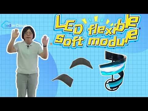 LED Flexible Display Module | Creative Curved LED Screen Solution