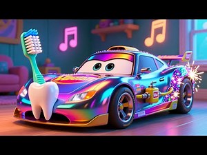 Brush Time Car Adventure 🚗🪥 Fun Toothbrushing Song for Kids | Healthy Habits Toddlers Preschool