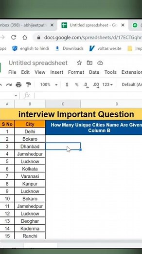 #Shorts | How Does Interviewer Check Your mind | Excel Interview Questions & Answers In Hindi