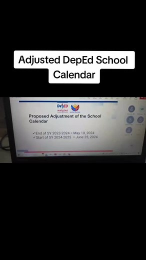 Adjusted DepEd School Calendar 2023-2024 @highlights