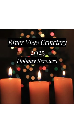 It's that time of year again, all are invited to come and celebrate the lives of their loved ones with us. Each event takes place in or near our cemetery office located at 300 S. Taylors Ferry Ave., Portland, Or, 97219. For more information, email us at info@RiverviewCemetery.org or visit our website via the link in our bio ❤️🎄✨️ | River View Cemetery Funeral Home