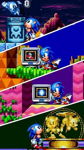 AMAZING Sonic CD Levels ARE RECREATED in Sonic Mania Plus! 🎨 Sonic Mania Plus mods Shorts