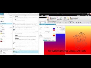 #NX background #nx #visualization settings