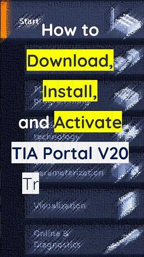 How to Download, Install and Activate TIA Portal V20 Trial version