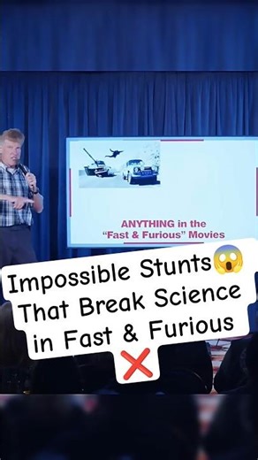 Impossible Stunts😱 That Break Science in Fast & Furious ❌ | Don McMillan #powerpoint #standupcomedy