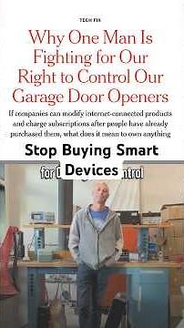 Stop Buying Smart Devices
