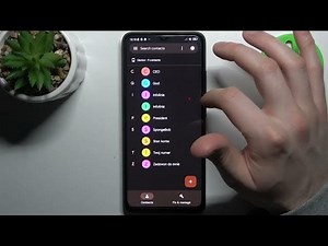 How to Copy Contacts from SIM Card to the Device Memory on a P...