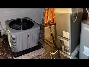 HVAC Install - Rheem RP14 Heat Pump