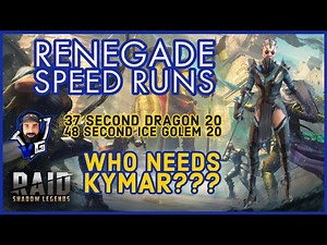 Raid Shadow Legends Renegade Speed Runs