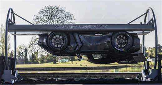 The world’s first car to drive upside down is an EV