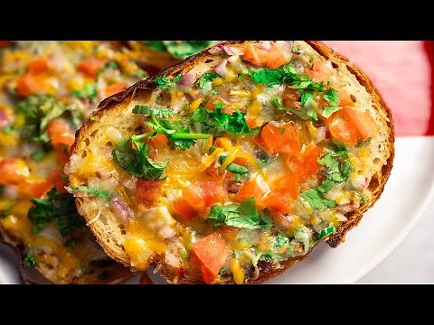 Chili Cheese Toast | Quick & Easy Indian Snack | Spicy & Cheesy Bread Recipe