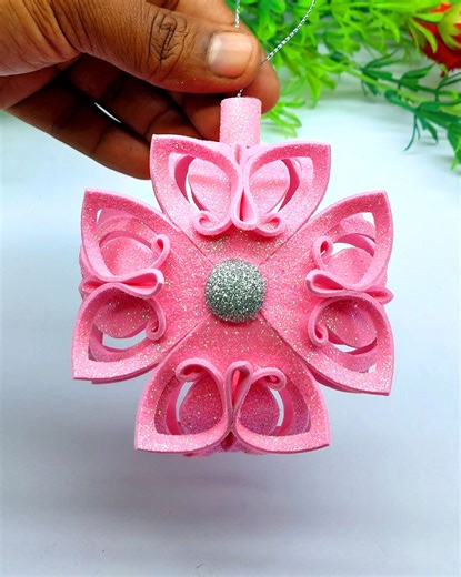 🎄In this video, you’ll learn how to make beautiful handmade Christmas decorations using simple materials available at home.🎄 #fblifestyle | Origami Art & Crafts