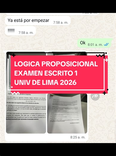 lógica proposicional y matemática básica Universidad de Lima examen resuelto #peru🇵🇪 #matematicabasica #universidaddelima #logica #matematica