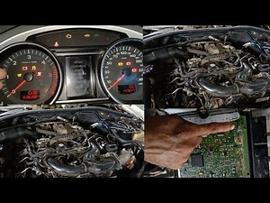Engine Starting Problem Audi Q7 Car/ Engine Control Module ECM Faulty Audi Q7 Car