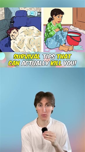 2.7K views · 19 reactions | Survival Tips That Are LIES #fyp #myth #survival #tips #lifehack #mythbusters #lifesaver | Best Scene | Facebook