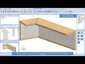 HiCAD ALUCOBOND®: ALUCOBOND® suspended
