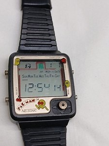 Nelsonic Pac Man 1980 Game Watch Joystick Version for Parts or Repair Original | eBay
