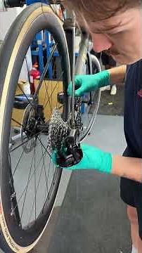 The new Cervelo R5 visits the Sigma Sports workshop