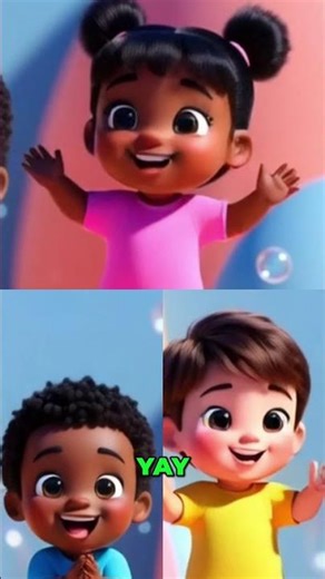 Learn Numbers 1-6 with Fun Clap and Stomp Actions! #shorts