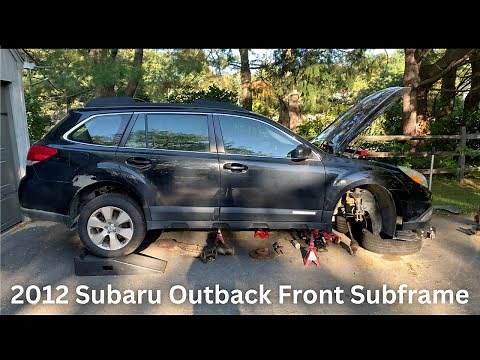2012 Subaru Outback Front Subframe Replacement