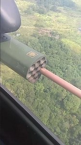 FFAR rocket test firing in slow motion 🎯🎯 #aviation#as350#as550