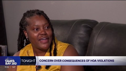 Elderly Pasco County woman becomes fugitive over HOA violations, fears jail time