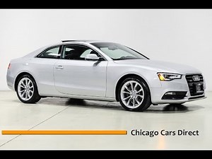 Chicago Cars Direct Reviews Presents a 2013 Audi A5 Prestige 2.0T Quattro Coupe - A019711
