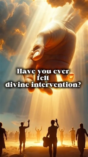 Have you ever felt divine intervention? | #god #jesus