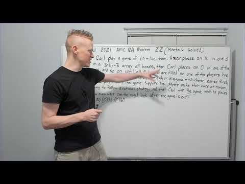 Mentally Solved Fall 2021 AMC 12 A Problem 22