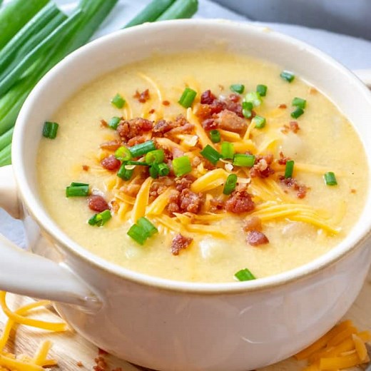 Instant Pot Loaded Potato Soup