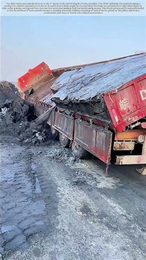 Dumping the Load: How a Tipper Truck's Hydraulics Unload Soil