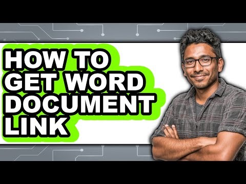 How to Get Word Document Link (updated)
